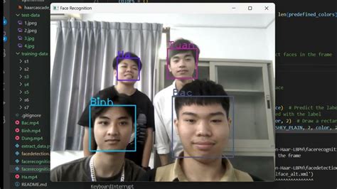 Demo Face Recognition Using Lbph Youtube