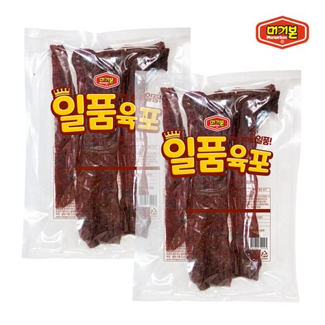 머거본 영양간식 호주산 일품 쇠고기육포 180g X2봉 홈플러스 택배배송