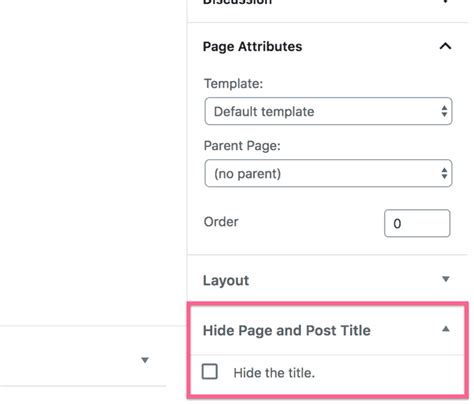 How To Hide Any WordPress Post Or Page Title Compete Themes