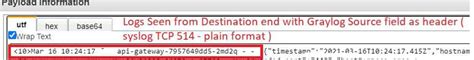 Syslog Forwarding Log Source Identifier Inconsistences Graylog Add