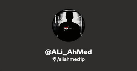 Ali Ahmed Instagram Facebook Tiktok Linktree