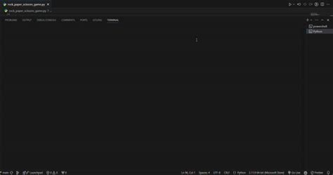 Hafiz Huaru On Linkedin 🌟 Project 5 Rock Paper Scissors Game 🎉 💼 Final Project As An Intern