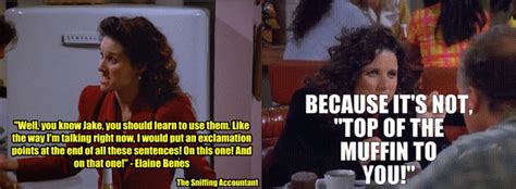 Elaine And The Exclamation Point R Seinfeld