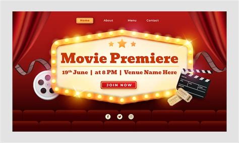 Movie Premiere Invitation