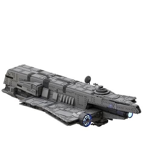 Imperial Gozanti Class Armored Cruiser Star Wars Archives Moc Brick Land