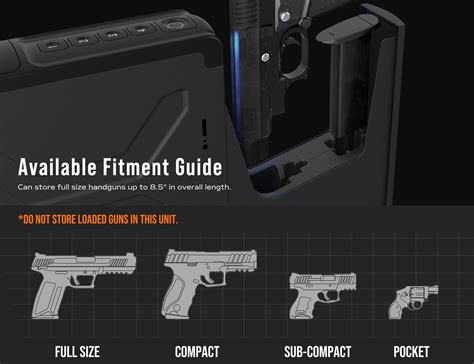 Rpnb Gun Safemounted Biometric Nightstand Handgun Safe