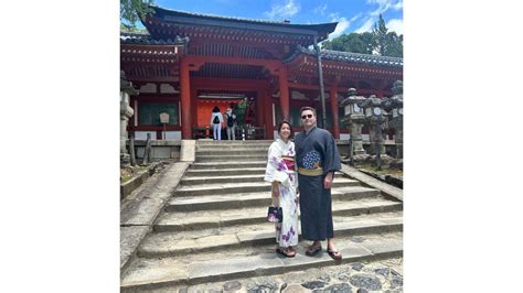 후지 기모노 대여 교토 커플 플랜 예약 헤어 세트와 머리 장식 Kkday