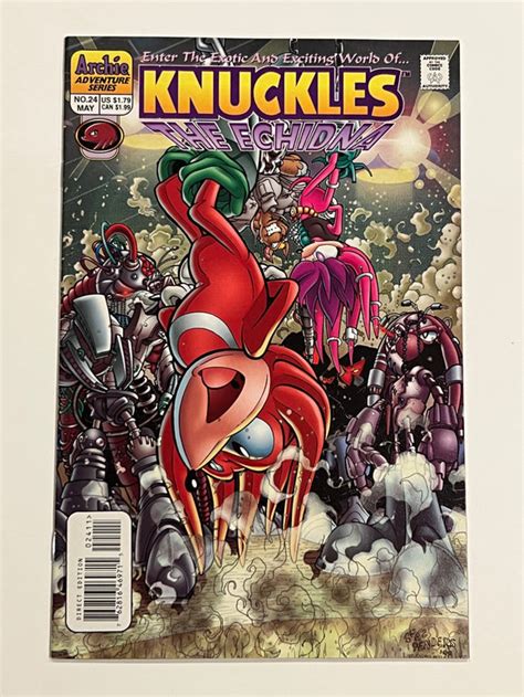 Knuckles The Echidna 24 Archie Comics Joels Comics
