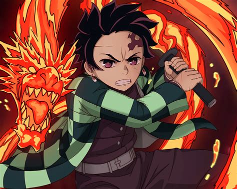 Aggregate 60 Tanjiro Hinokami Kagura Wallpaper Super Hot Incdgdbentre