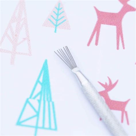 7 Pin Veer Draad Textuur DIY Fondant Figuur Beeldh Grandado