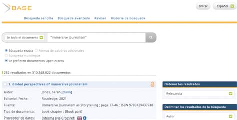 Bases de datos académicas de acceso abierto guía y análisis
