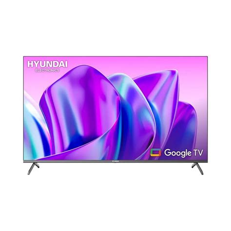 Televisor Hyundai 50" HYLED5020G4KM Led 4K Ultra HD Gris Metal ...
