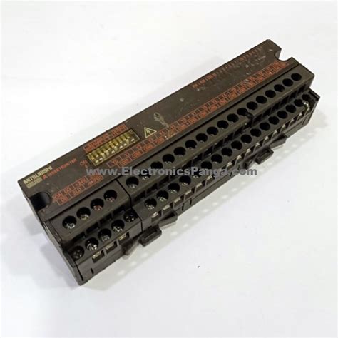 mitsubishi aj65sbtb2n 16r 24v dc cc link input unit controller pl60