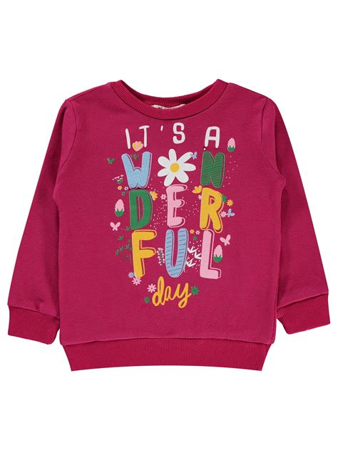 Civil Girls Wonderful Sweatshirt بلوزة بناتي Paldozer