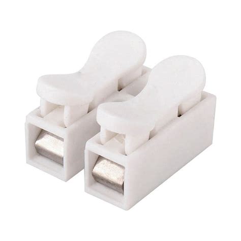 10 X 10a Quick Fix Spring Clamp Terminal Block Push In Screwless Wire Connector