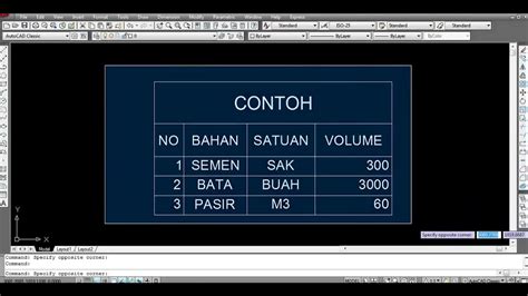Cara Export Tabel Dari Autocad Ke Microsoft Excel Youtube