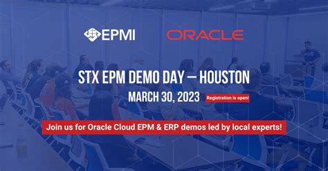 Epmi A Centroid Company On Linkedin Stx Epm Demo Day Houston Tx Epmi