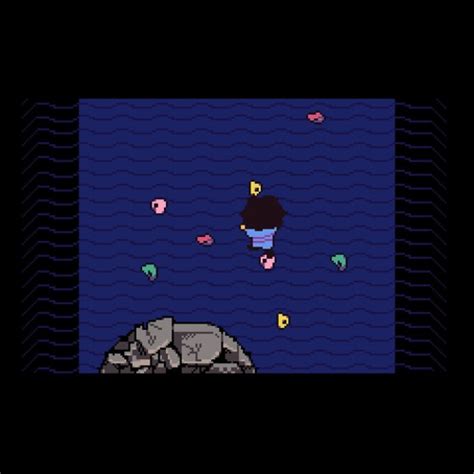 Stream Running From A Gravity Defying Boulder By Dusttale Listen