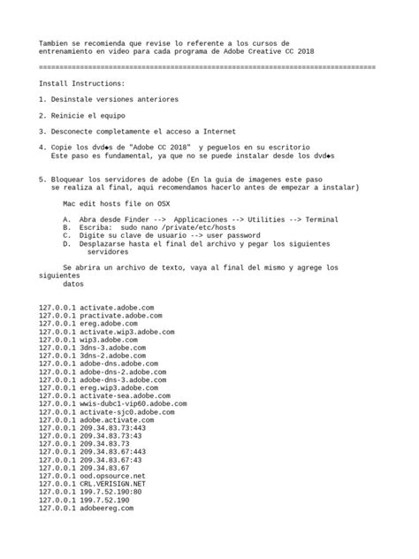 Guia De Instalacion Pdf Plataformas De Computación Familias De