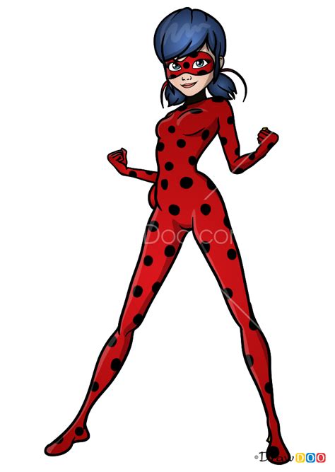 How To Draw Ladybug Ladybug And Cat Noir