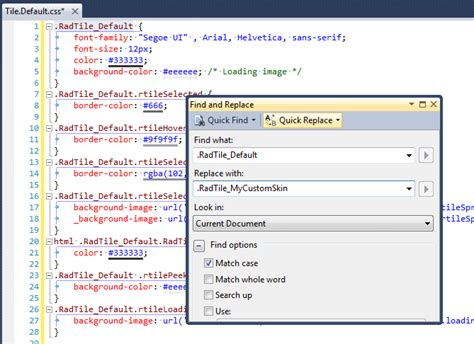 Telerik Web Forms Tilelist Tiles Appearance And Styling Tutorial