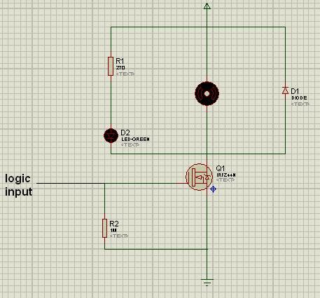 DC Motor Driver Using MOSFET IRFZ N Electrical Engineering Stack Exchange