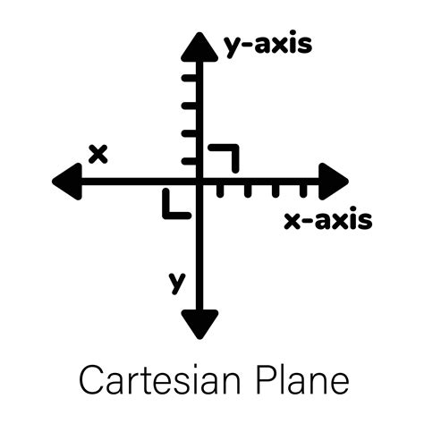 A Well Designed Linear Icon Of Cartesian Plane 46800186 Vector Art At Vecteezy