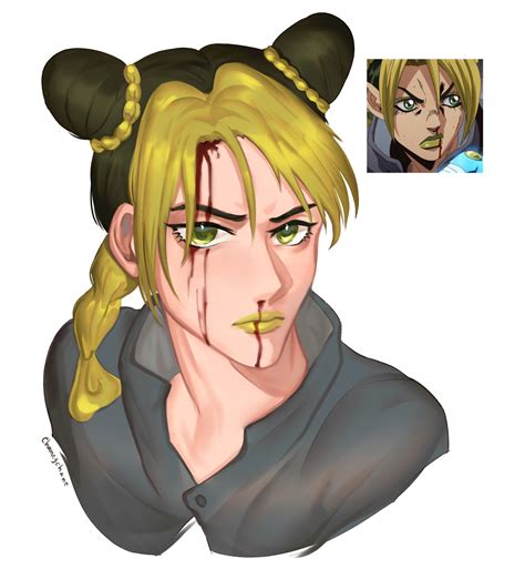 Jolyne Portrait Fanart By Me Rstardustcrusaders