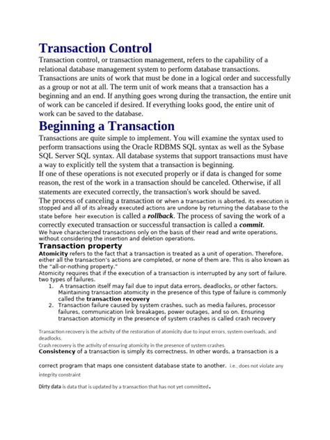 transaction control pdf
