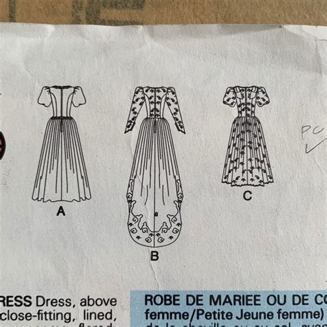 Vintage 1980s Sewing Pattern Bust 34 Butterick 3615 Etsy