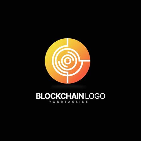 Logo Métavers Logo Blockchain Logo Crypto Vecteur Premium
