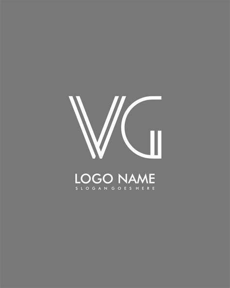 VG Initial Minimalist Modern Abstract Logo 24665726 Vector Art At Vecteezy