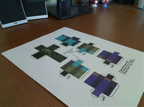How To Make A Minecraft Zombie Out Of Paper