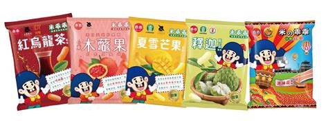 台東院｜米乖乖綜合包 五種口味 共12包 夏雪芒果3木虌果哈密瓜3紅烏龍茶2鳳梨釋迦2洛神花