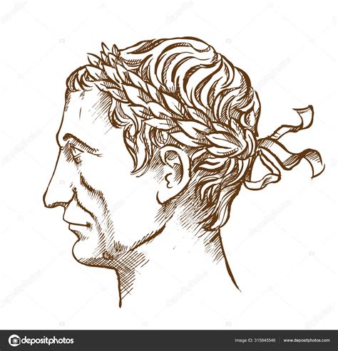 Julius Caesar Statue Tattoos
