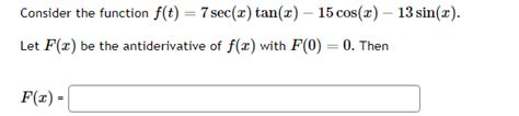 Solved Consider The Function Chegg