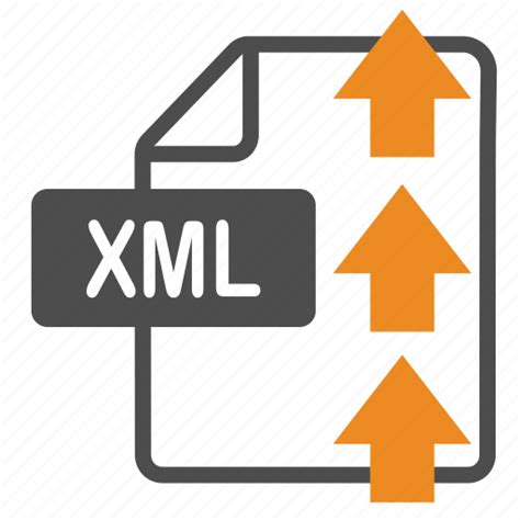 Document Extension File Format Upload Xml Icon Download On