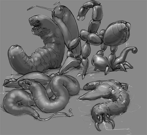 Rule 34 After Sex Alien Ambiguous Gender Animal Genitalia Antennae