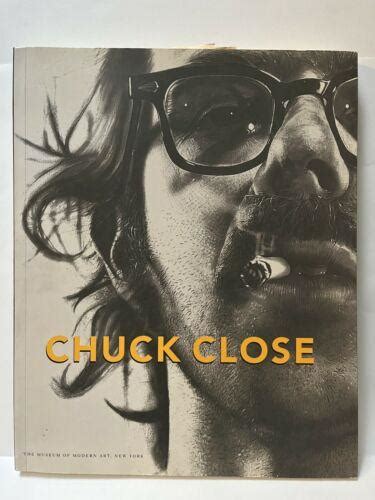 Chuck Close Book Moma Catalog And Newsprint Freebie From The Moma