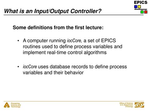 Ppt Input Output Controller Ioc Overview Powerpoint Presentation