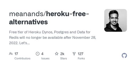 github meanands heroku free alternatives free tier of heroku dynos