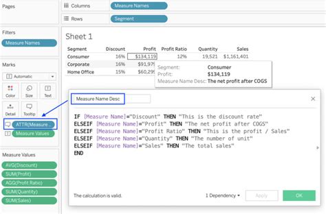 is there any way to customize tooltip for each individual measure