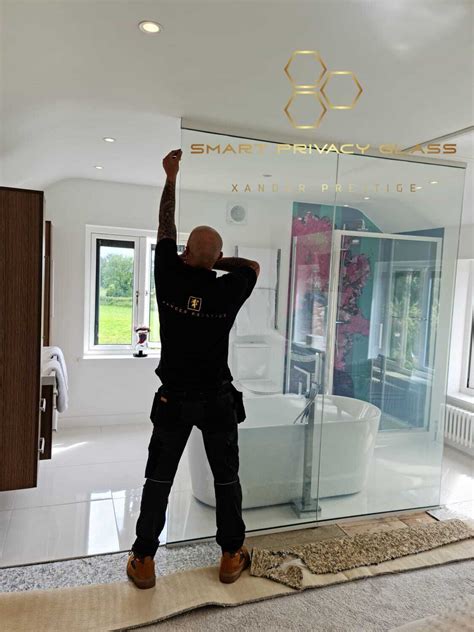 Smart Glass Bathroom Partition — Smart Privacy Glass Uk