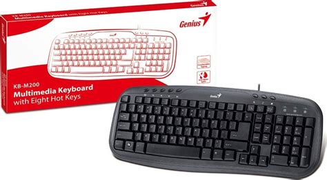 Клавиатура Genius KB-M200 Black USB (31310049110) купить | Elmir - цена ...