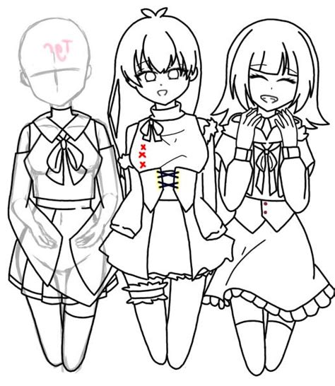 千切の服の線画できたぁ ibisPaint
