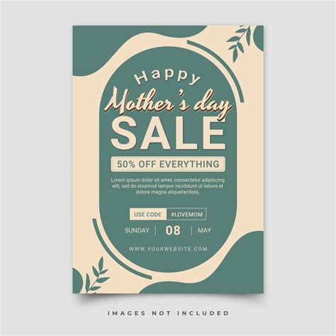 Premium Psd Happy Mothers Day Poster