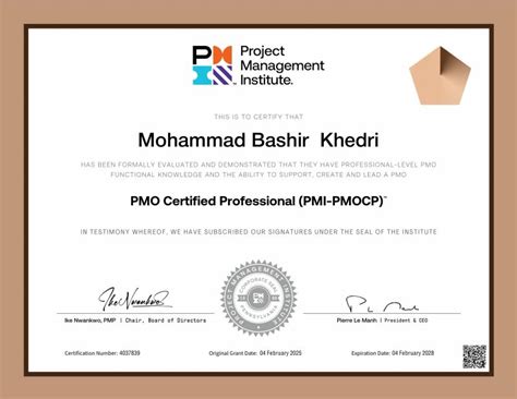 Mohammad Bashir Khedri Mba Pmp® Pba® Acp® Rmp® Sp® On Linkedin