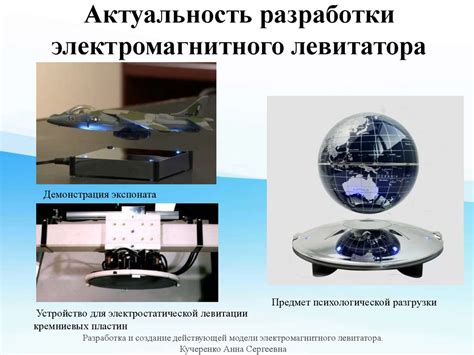 Разработка и создание действующей модели электромагнитного левитатора презентация онлайн