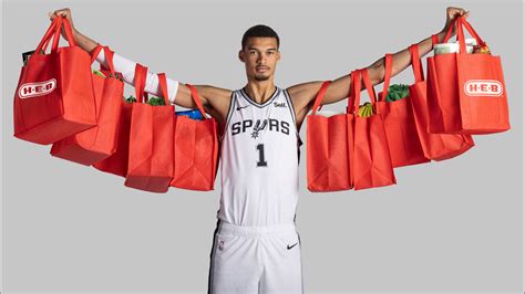 H E B Launches Spurs Commercials Featuring Victor Wembanyama Keldon