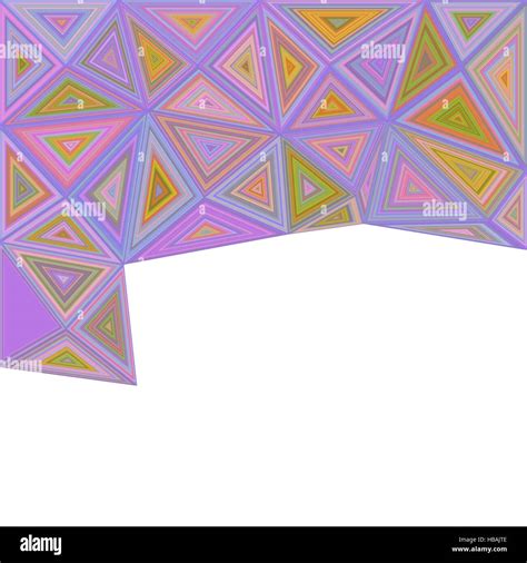 Abstract Vector Triangle Mosaic Tile Background Design Stock Vector Image And Art Alamy